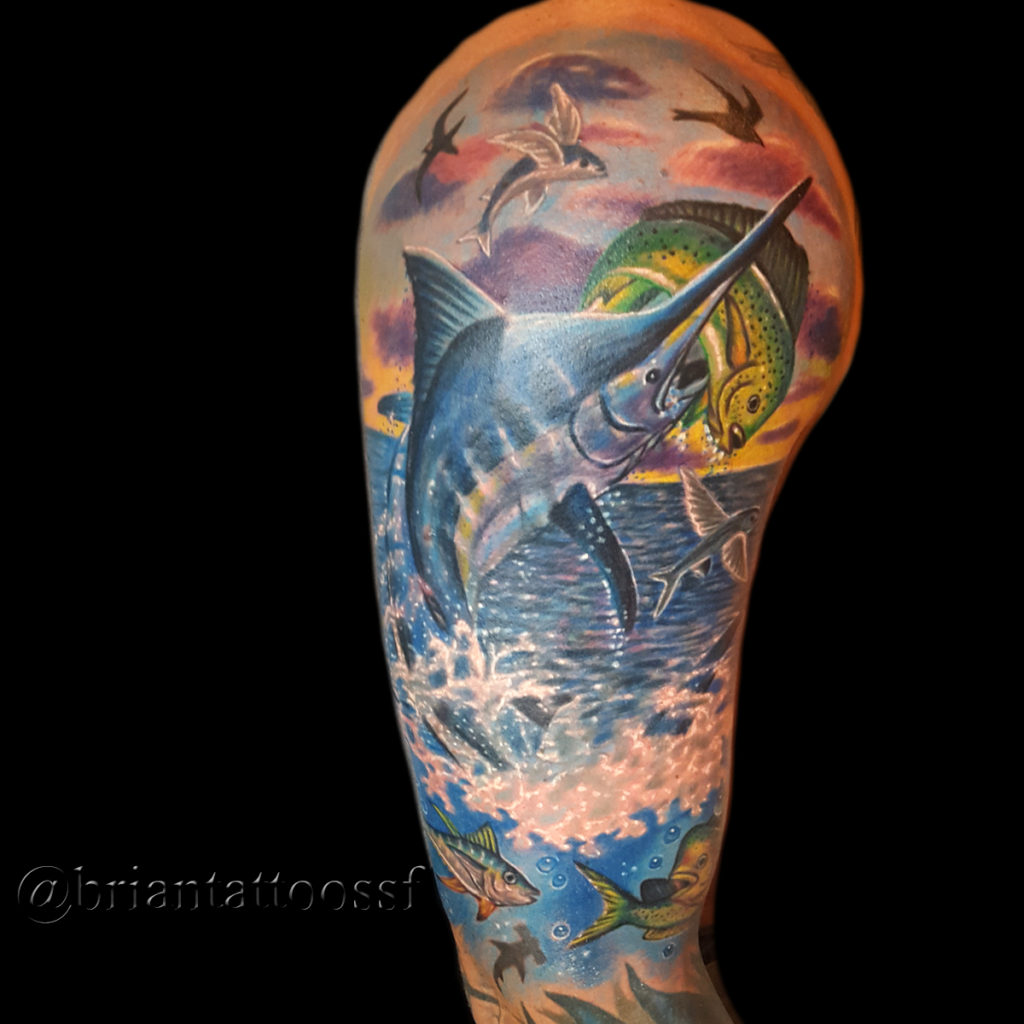 Brian Martinez tattoo portfolio tattoo artist San Francisco bay area