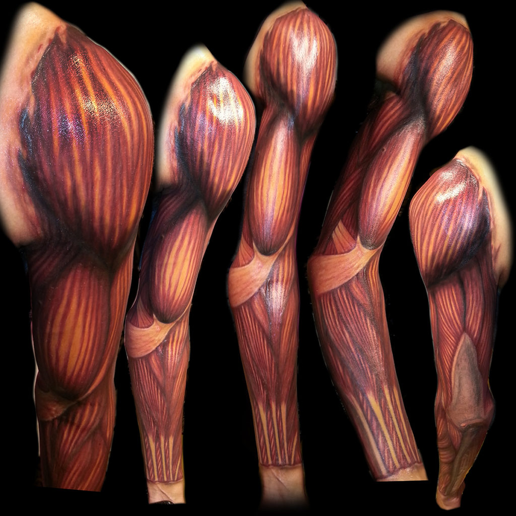 realistic horror tattoos done at Masterpiece Tattoo in San Francisco